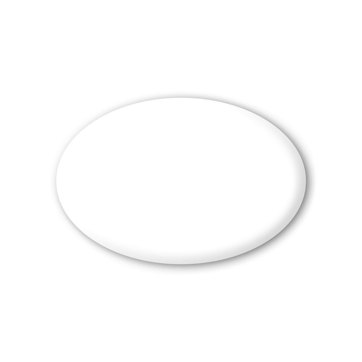 Promotional Oval domed magnet 2 x 3 Personalized With Your Custom Logo