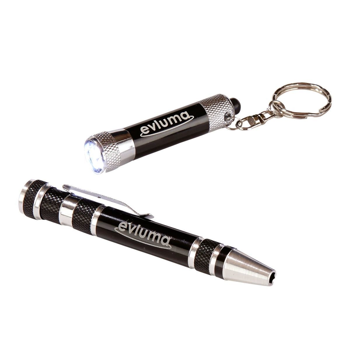 Promotional Keylight and screwdriver set - black Personalized With Your ...