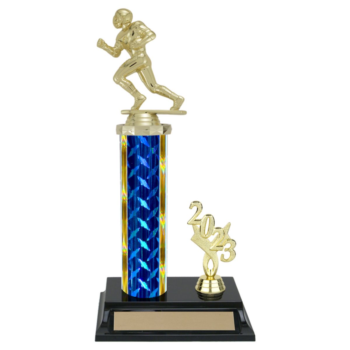 Diamond plate column, award trophy, 12 | Coggins Promo