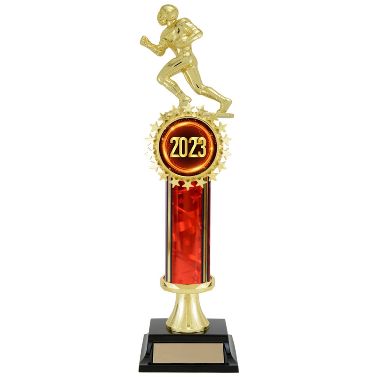 Custom Ribbon star medal - column, award trophy, 12 Personalized With ...