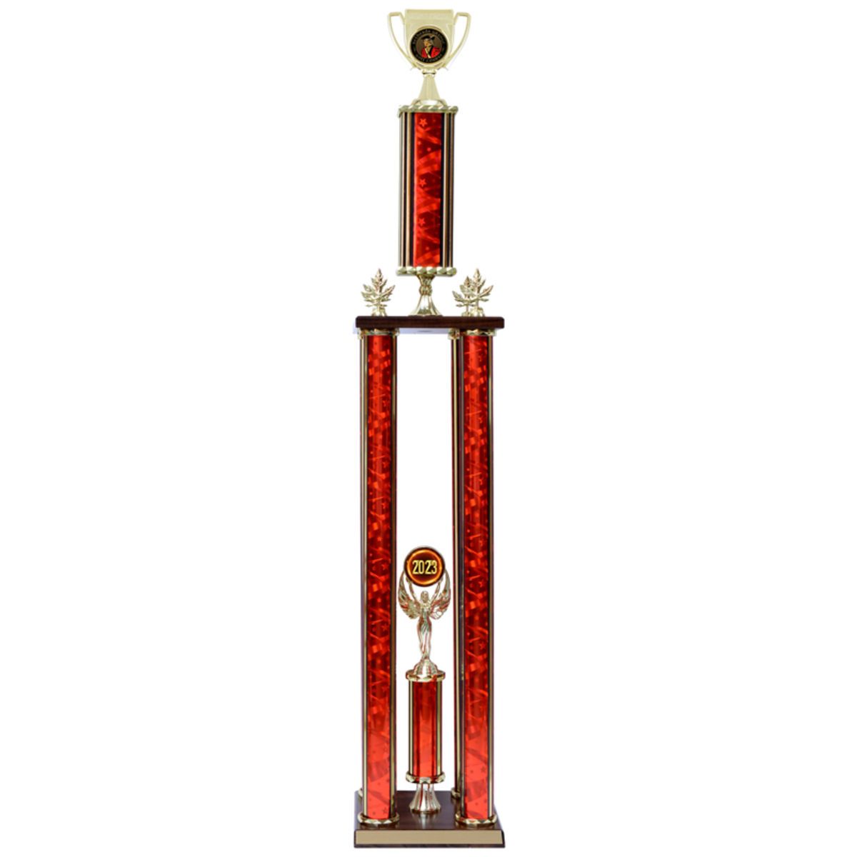 Promotional 4 post set, award trophy, 40 Personalized With Your Custom Logo