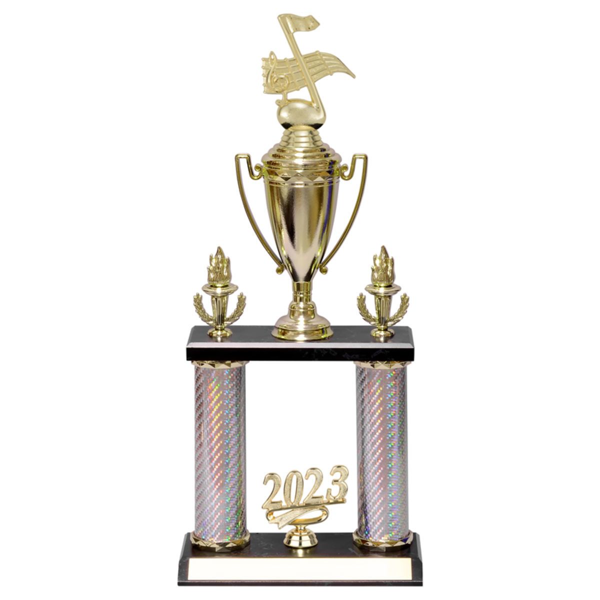Custom 2 post set - small award trophy, 16 Brand Merch| BrandExtenders