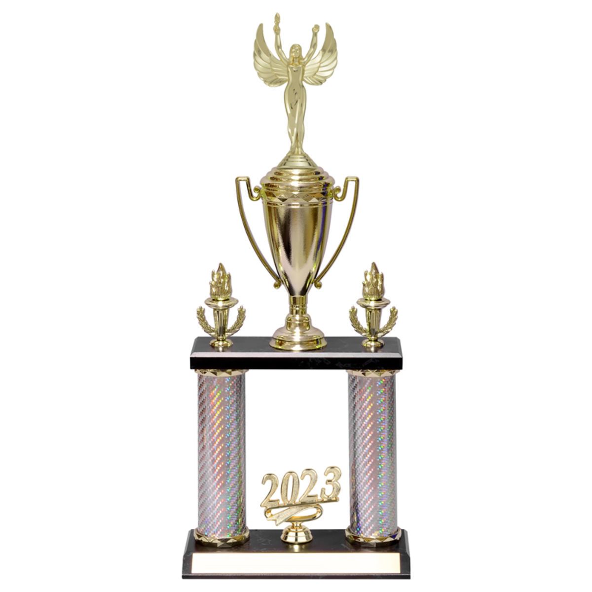 Custom 2 post set - small, award trophy, 16 Personalized With Your Logo