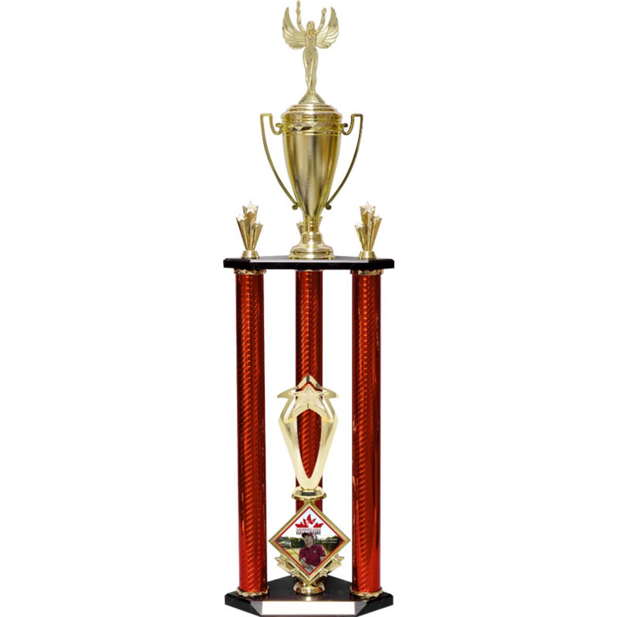 Custom 3 Post Set - Large, Award Trophy, 36 Personalized With Your Logo ...