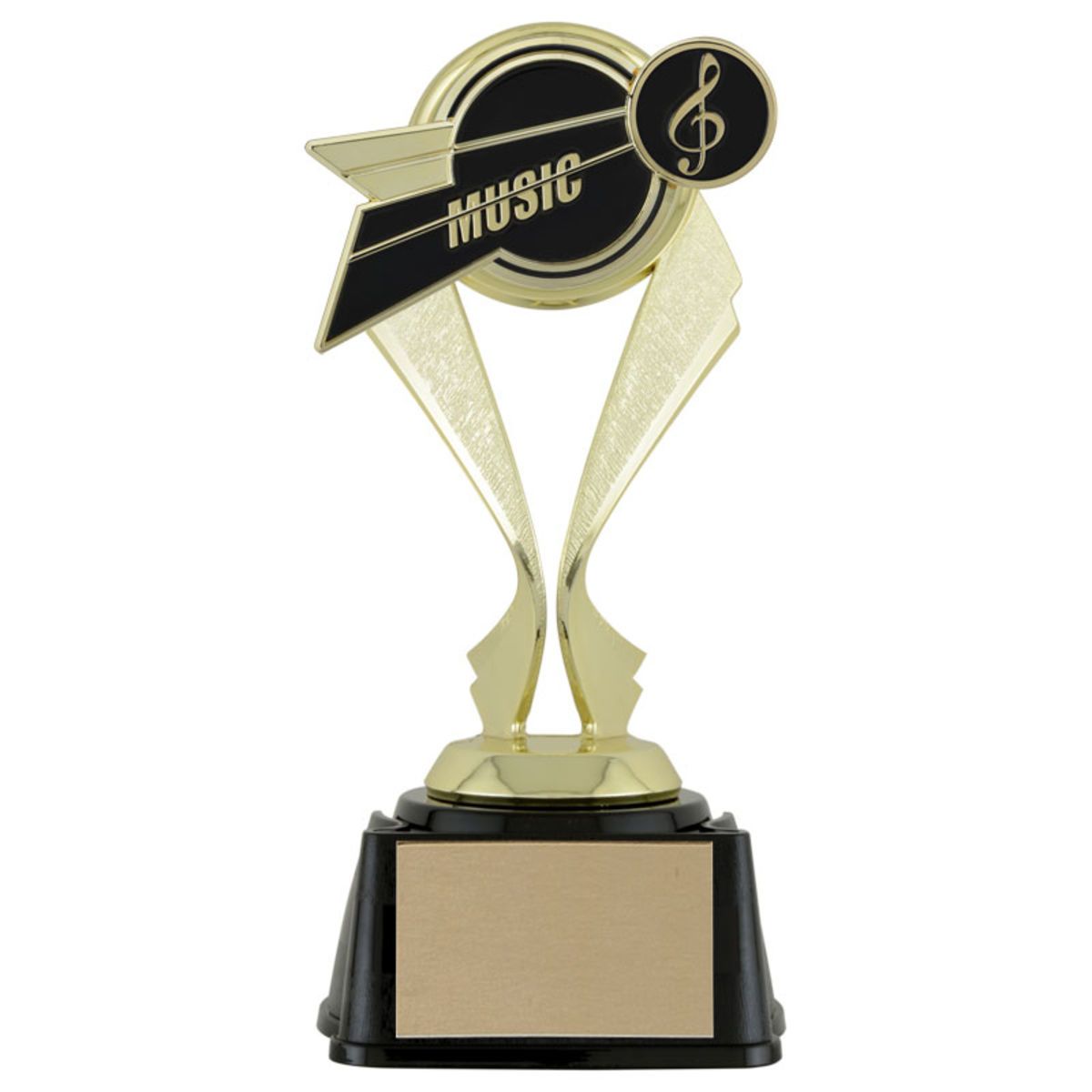 Promotional Bullseye Music -Figure Award Trophy, 7? Personalized With ...