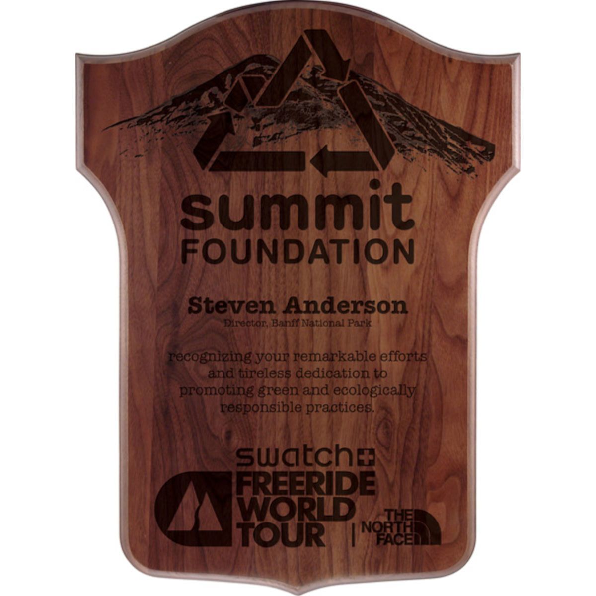 Thomas shield, award trophy, 12x 15 | Perfect Imprints