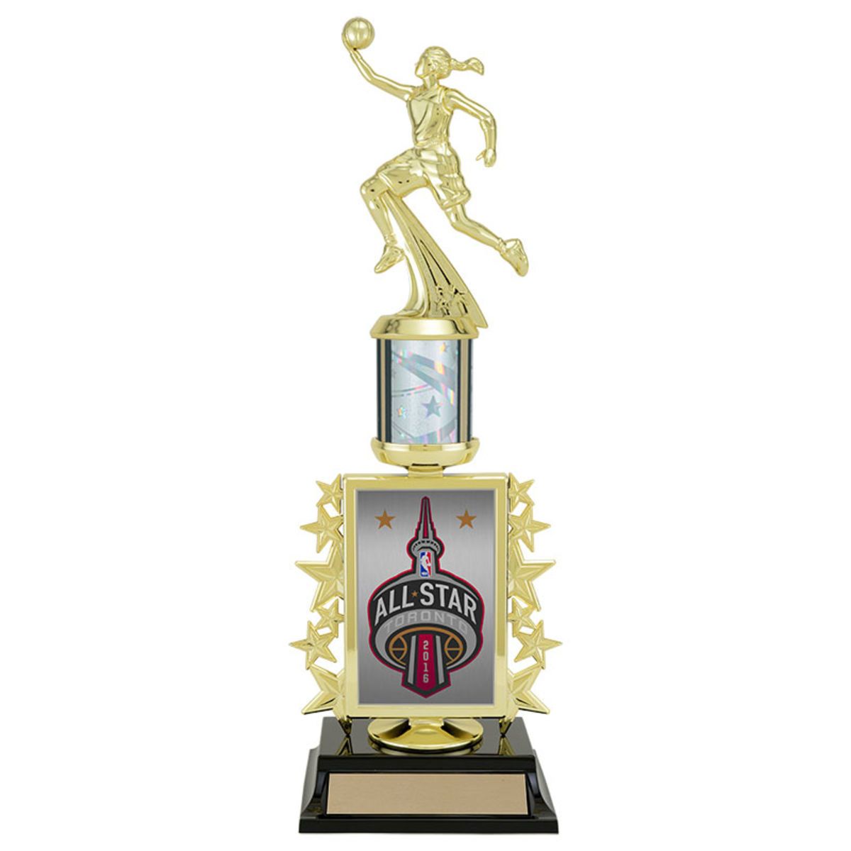 Custom Superstar medal - column insert holder medal - silver, award trophy, 13 | BrandExtenders