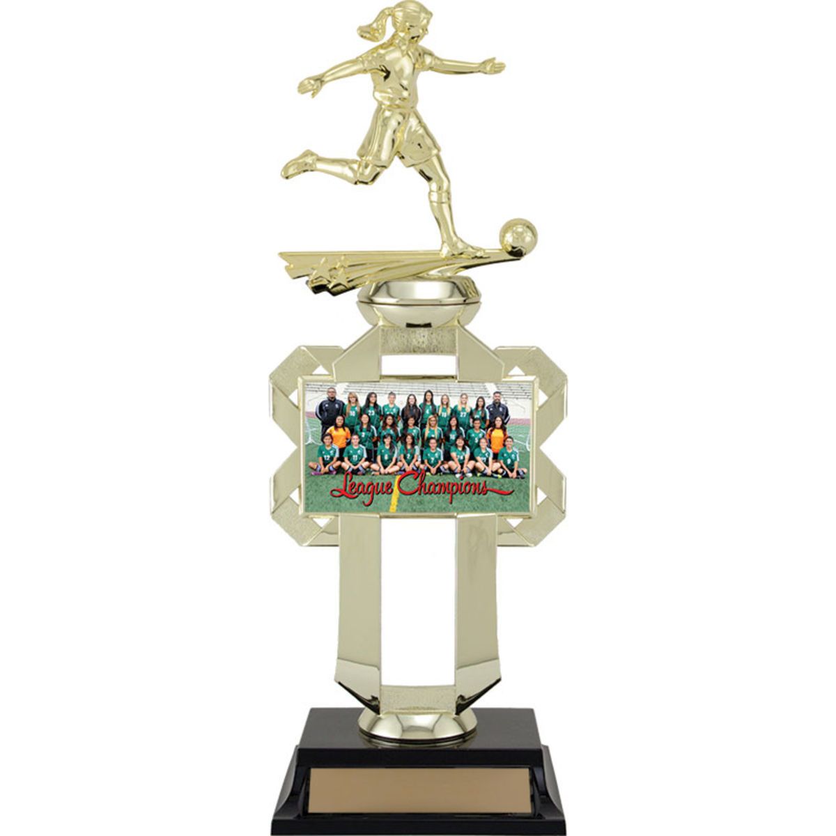 Promotional Mosaic riser figure holder medal - riser, award trophy, 13 ...