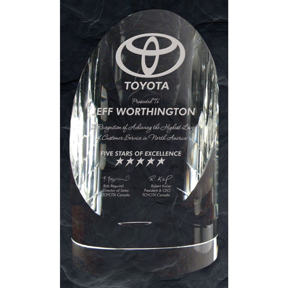 Custom Exeter, award trophy, 4x2dia. Brand Merch| BrandExtenders