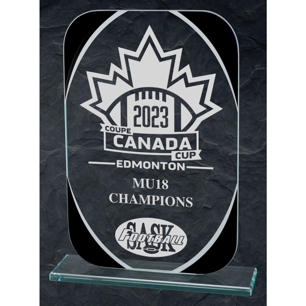 Huntsville black mirror, award trophy, 8 | Corporate Specialties