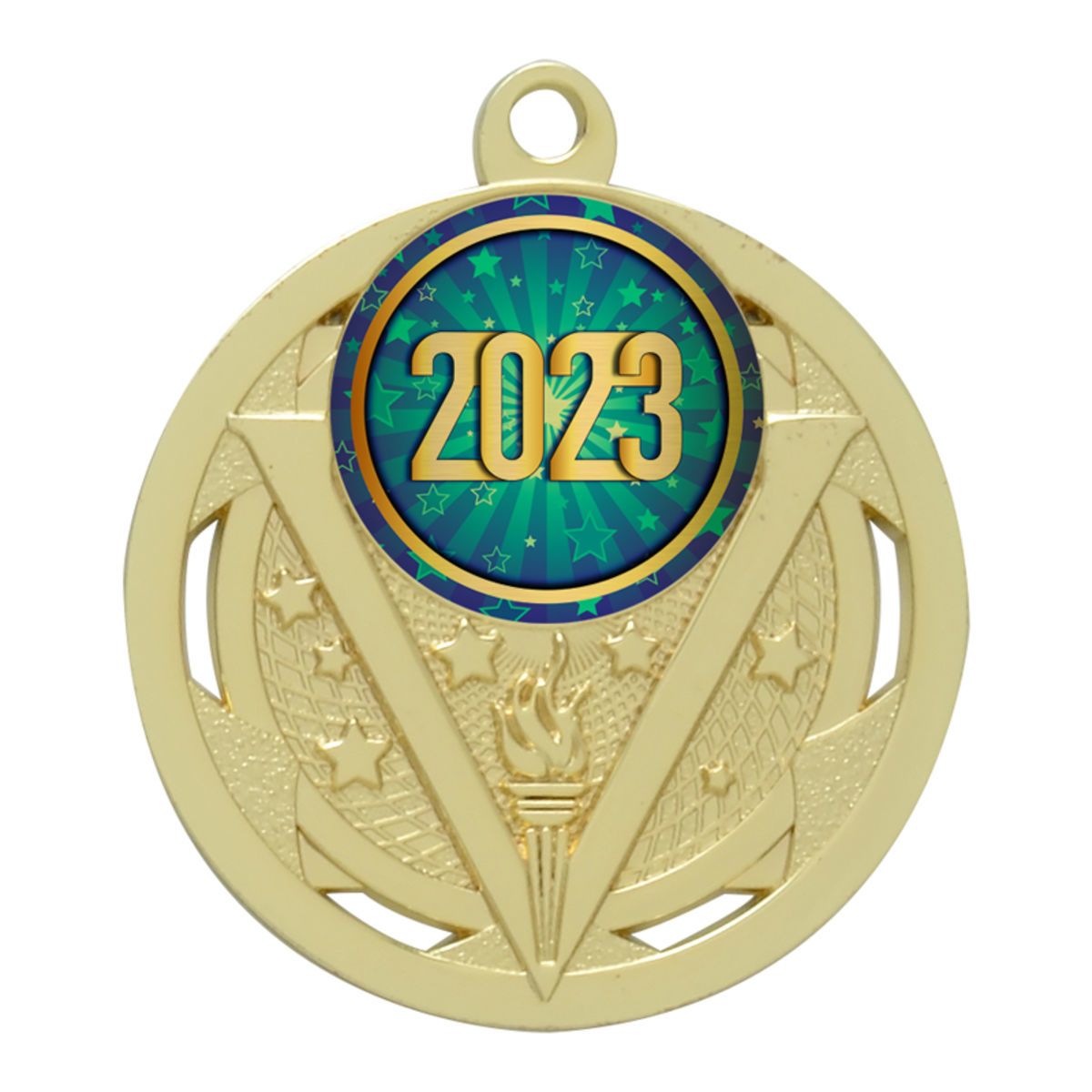 Strata Medal - Victory 1 Holder Medal - - Bright Silver, 2 | Coggins Promo