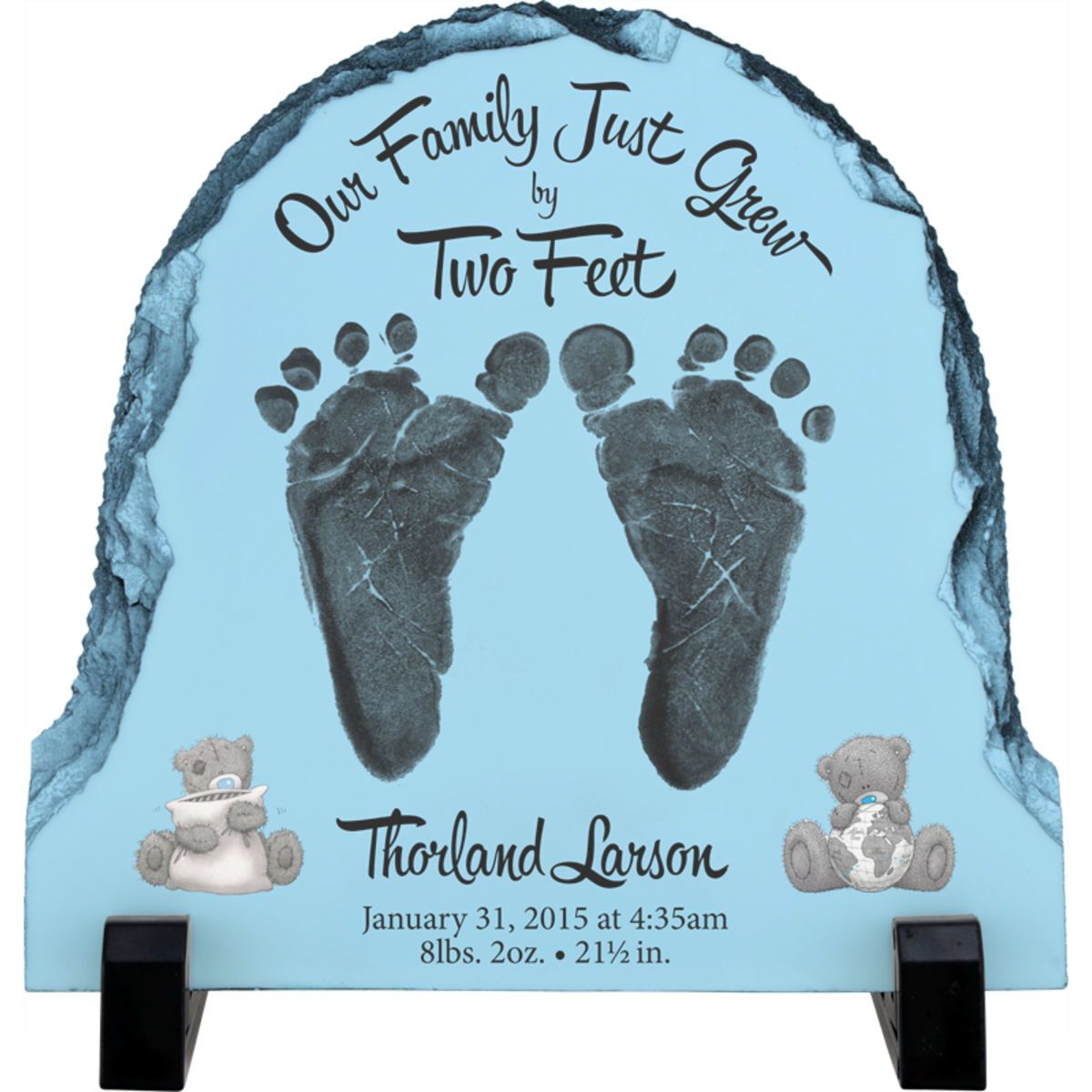 Bell photo slate, award trophy, 6x 6 | Coggins Promo