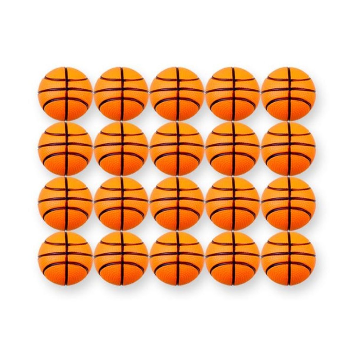 1.6 Inch Basketball Stress Ball | SWAGBOX.COM