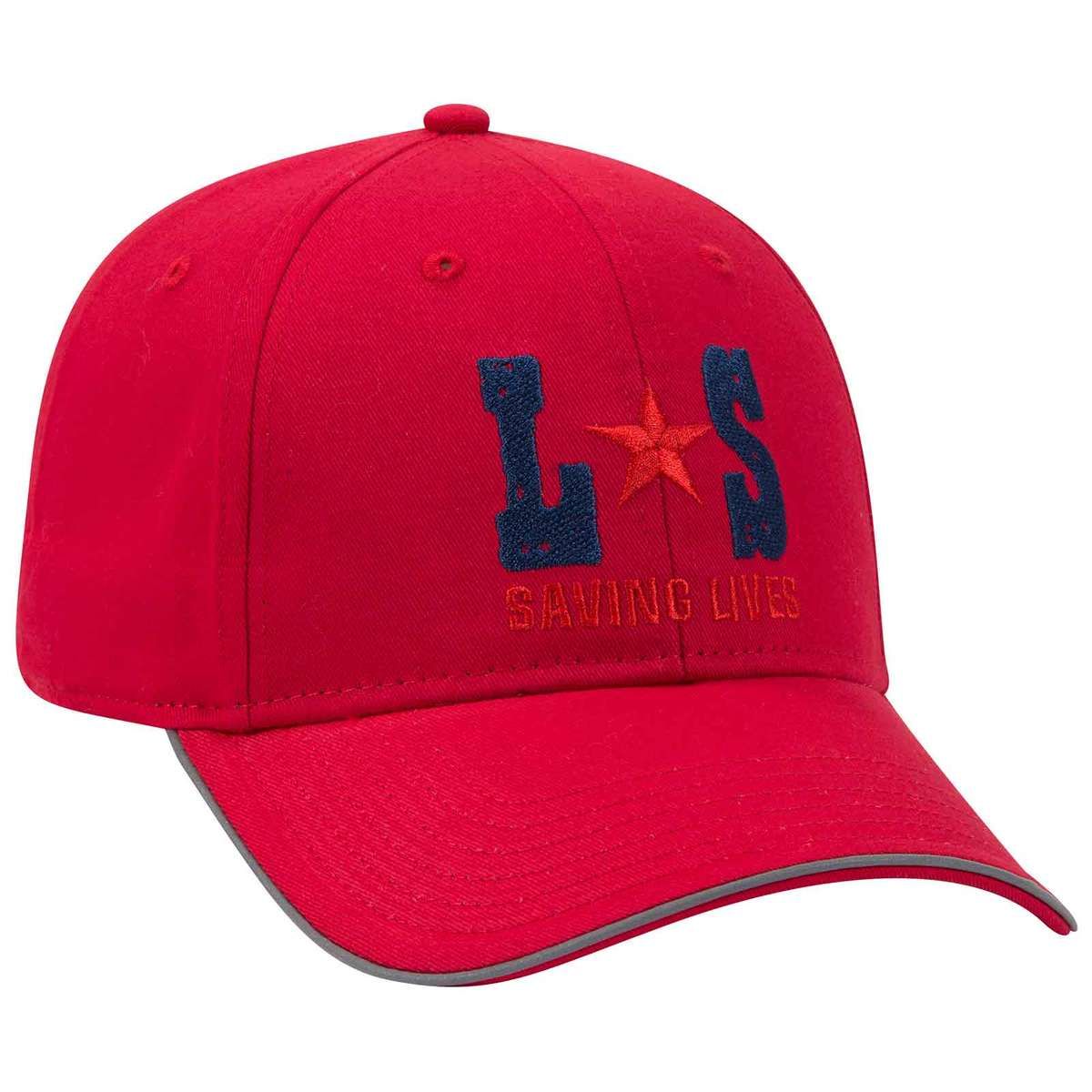 Otto cap reflective 6 panel low profile baseball cap | Corporate ...