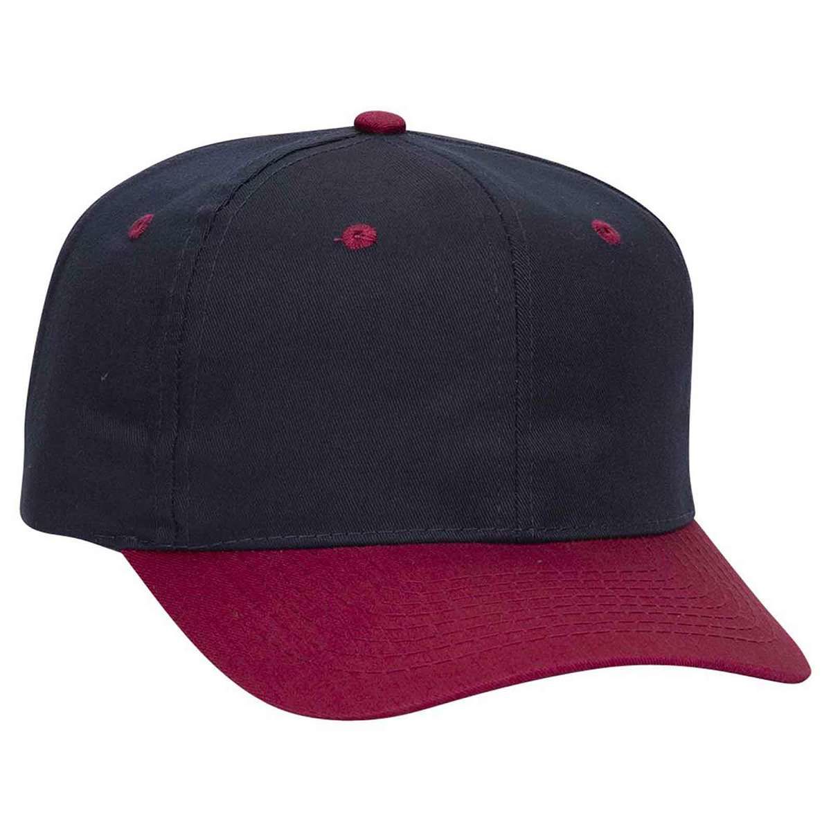 Otto cap 6 panel mid profile baseball cap | Inkmule