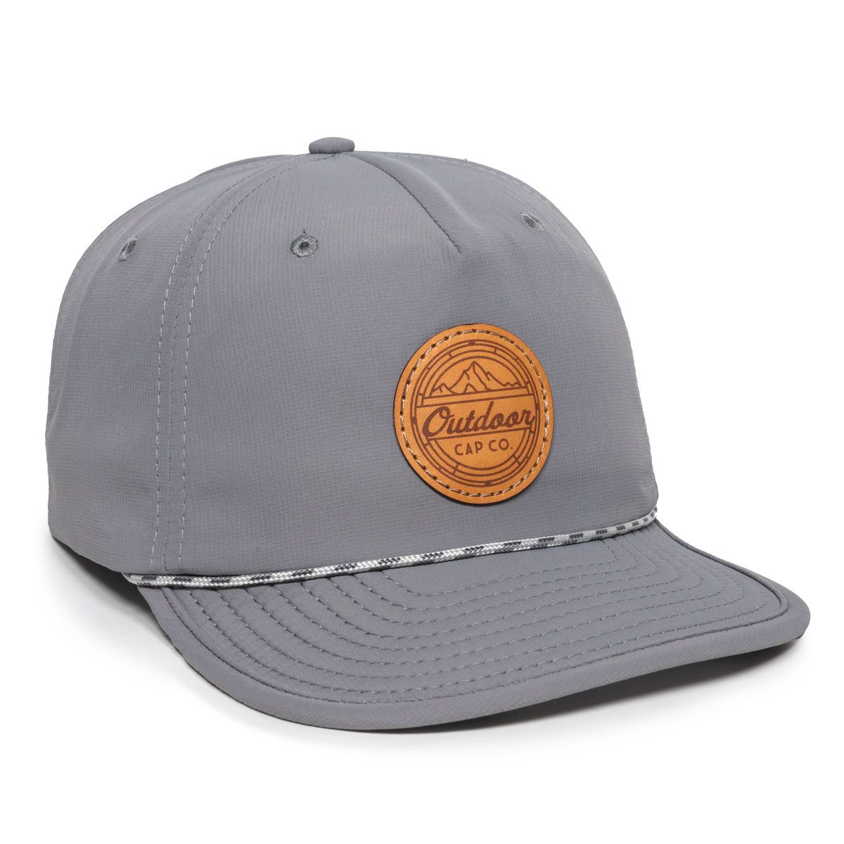 Promotional Packable 5 panel cap with cord Personalized With Your ...