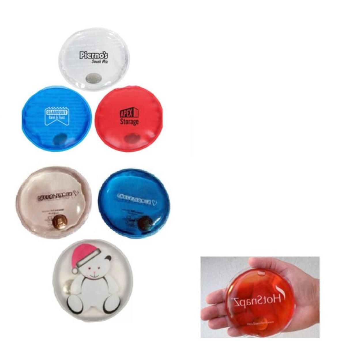 Promotional Reusable hand warmer round Personalized With Your Custom Logo