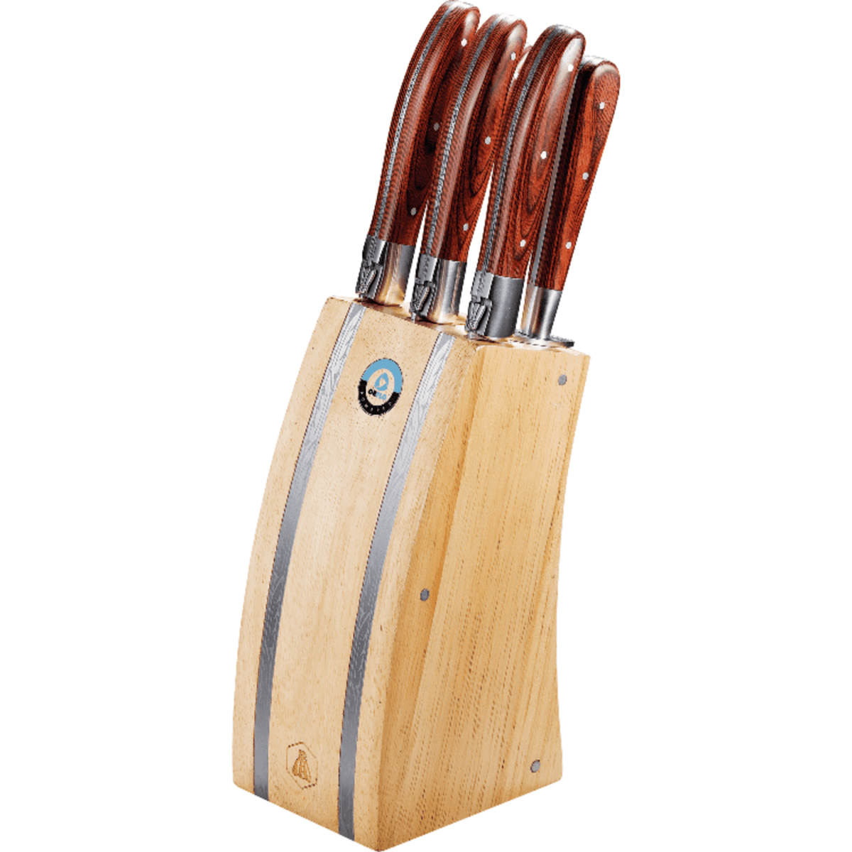 Laguiole® 5-piece knife block set | Corporate Specialties