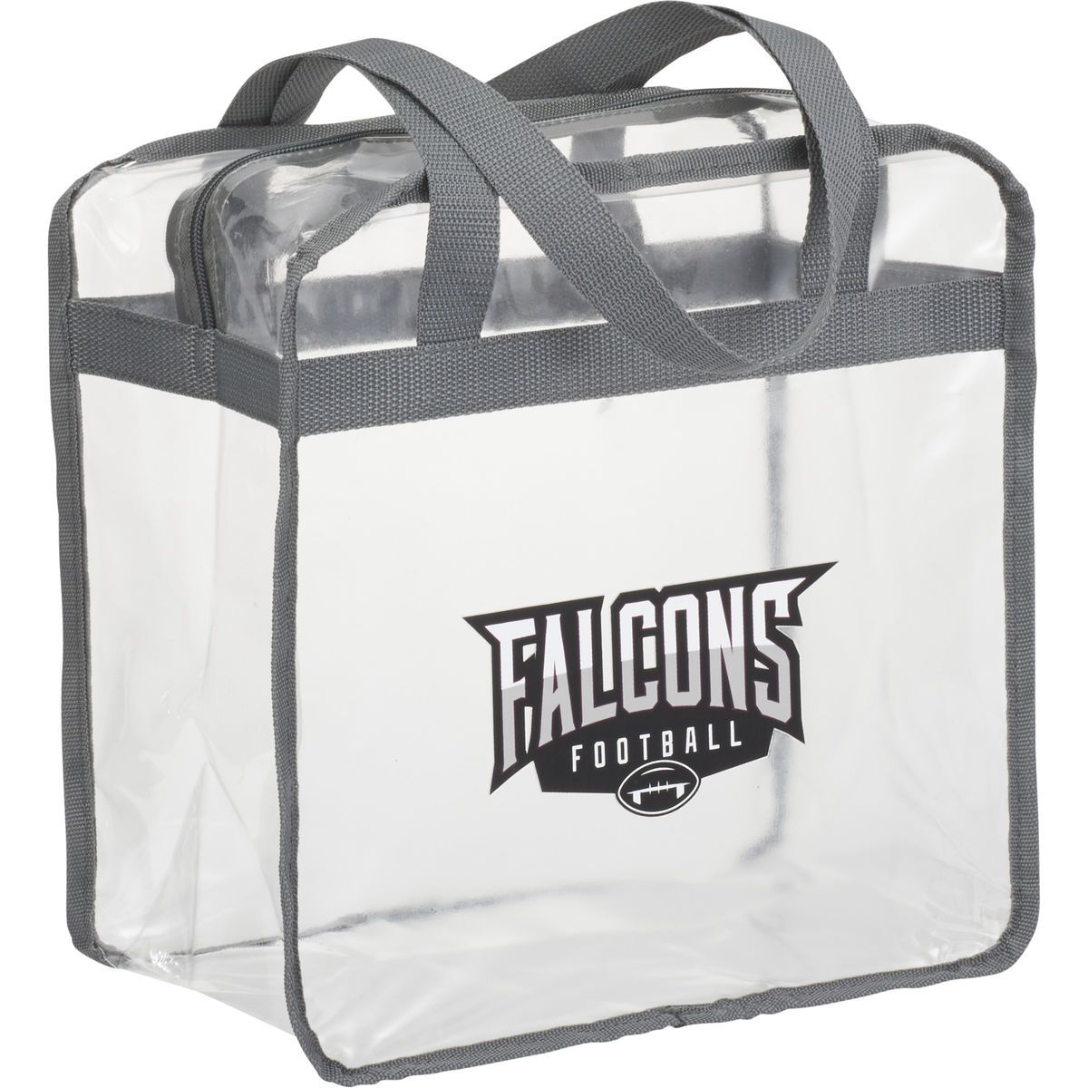 Game day clear zippered safety tote | Order Swag