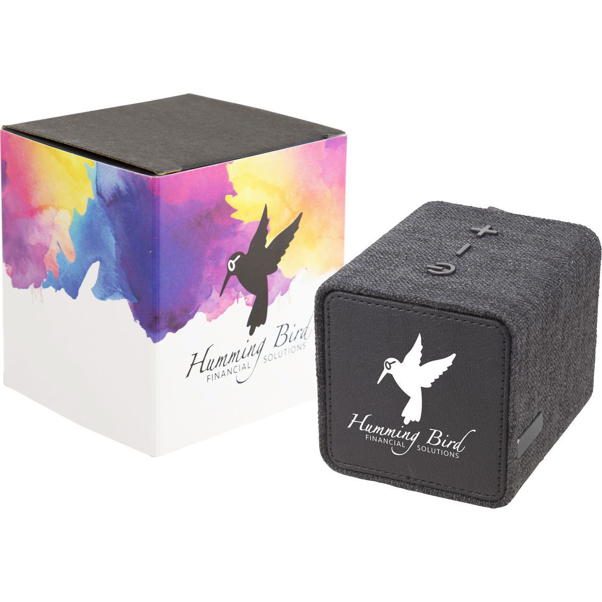 Fortune bluetooth speaker with full color wrap | Corporate Specialties