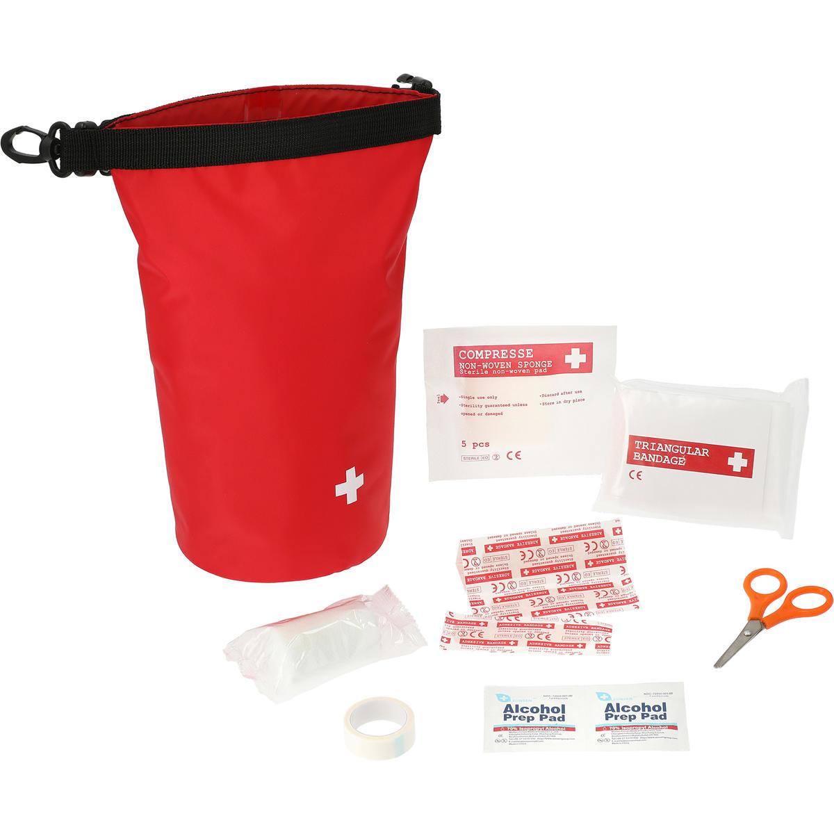 Promotional Venture waterproof 12-pc first aid bag Personalized With ...