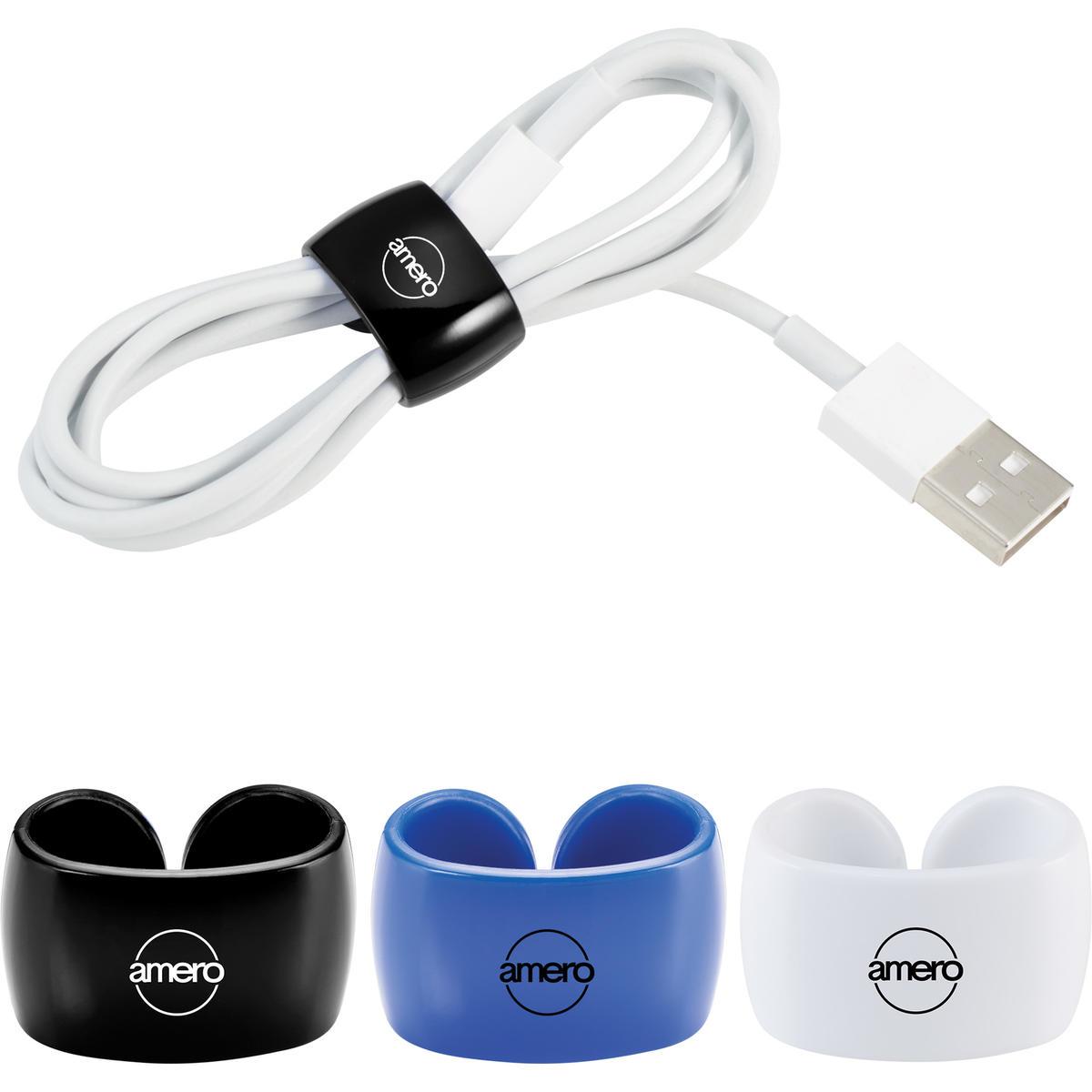 Promotional Cable organizer Personalized With Your Custom Logo