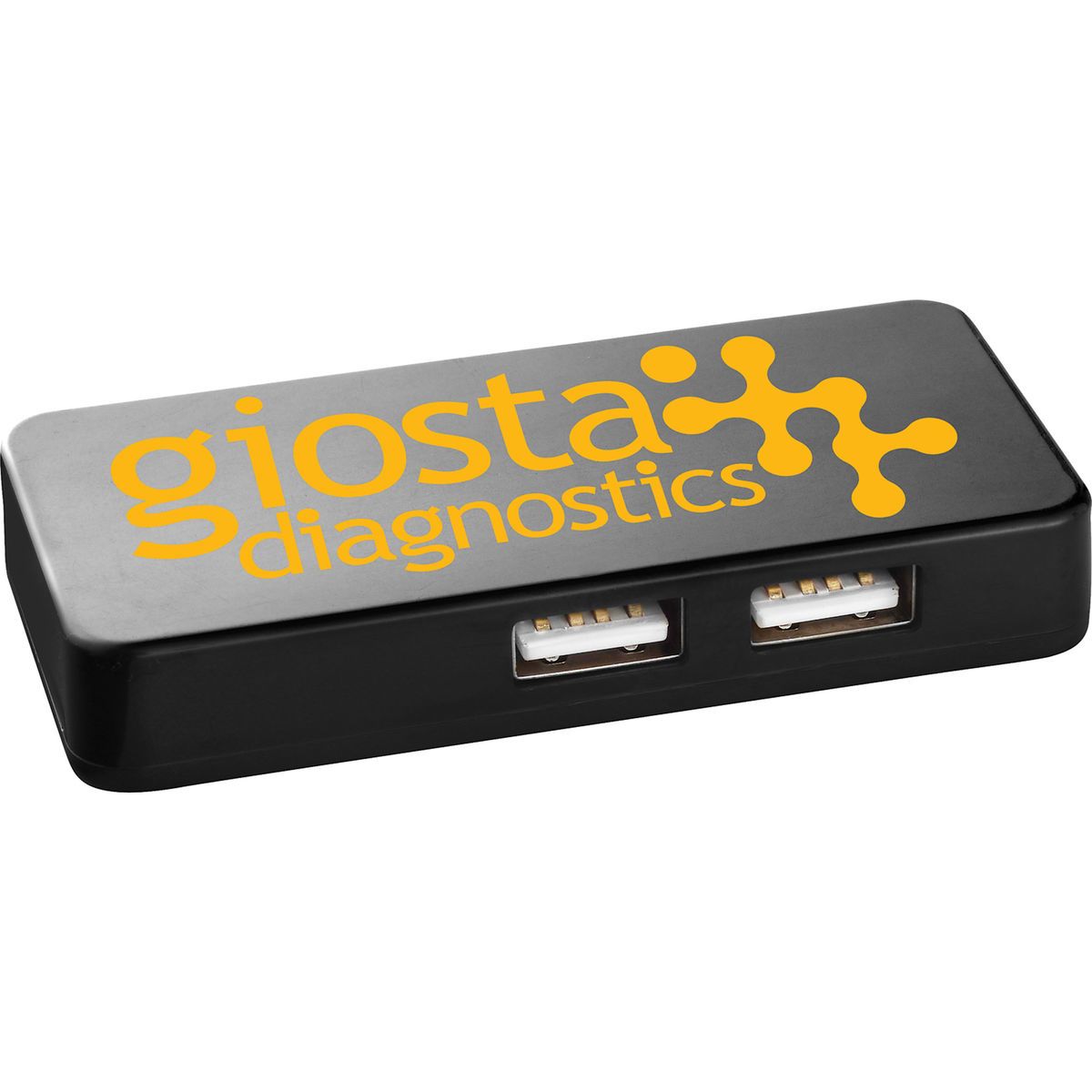 Promotional Grid usb hub with dual cables Personalized With Your Custom ...