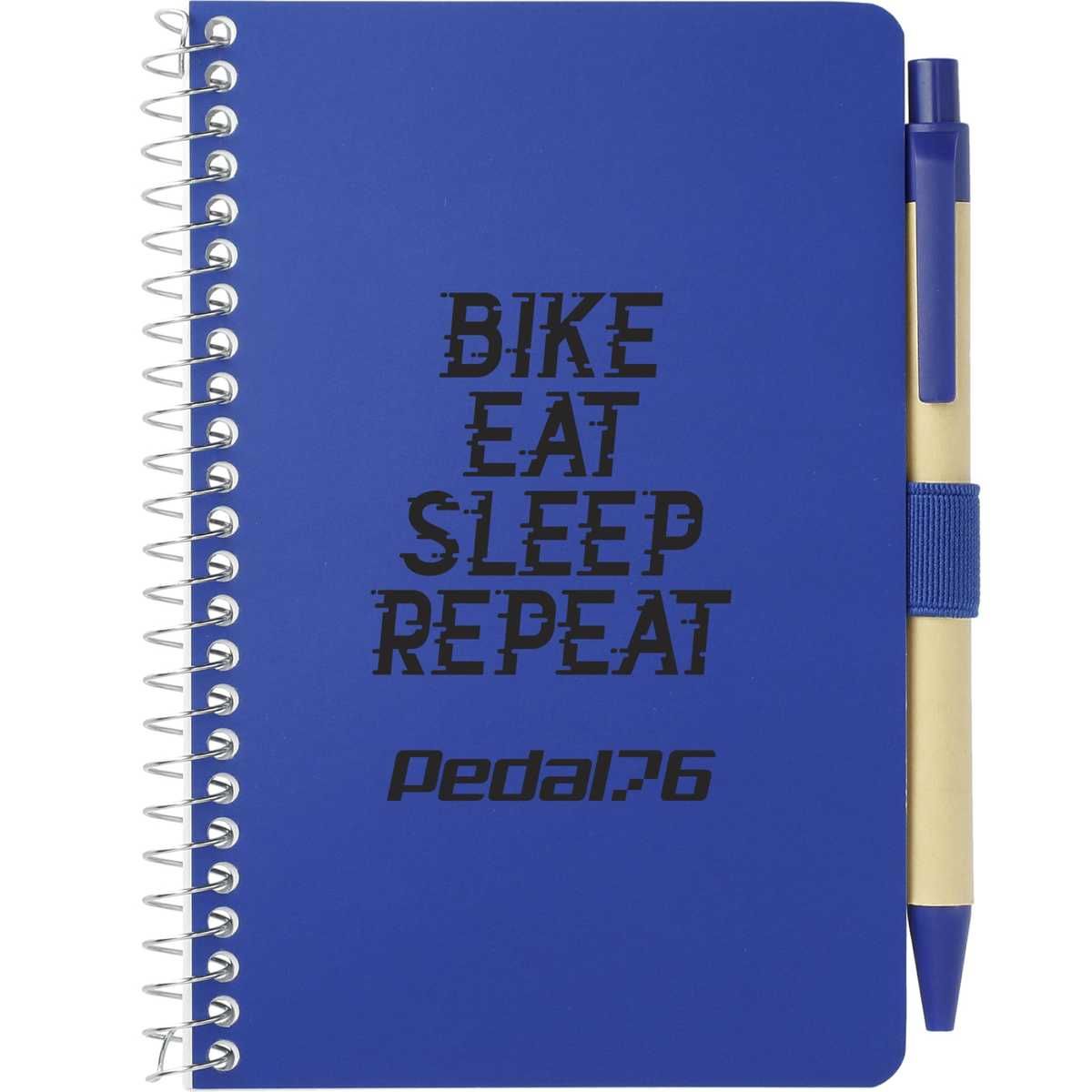 4 x 6 fsc mix pocket spiral notebook with pen | Order Swag
