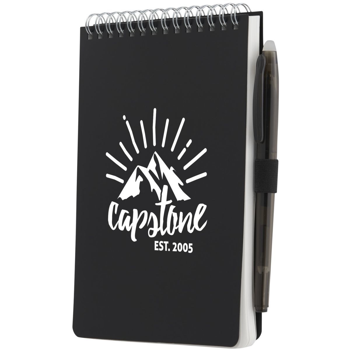 Promotional 5 x 7 mineral stone field reporter notebook wpe ...