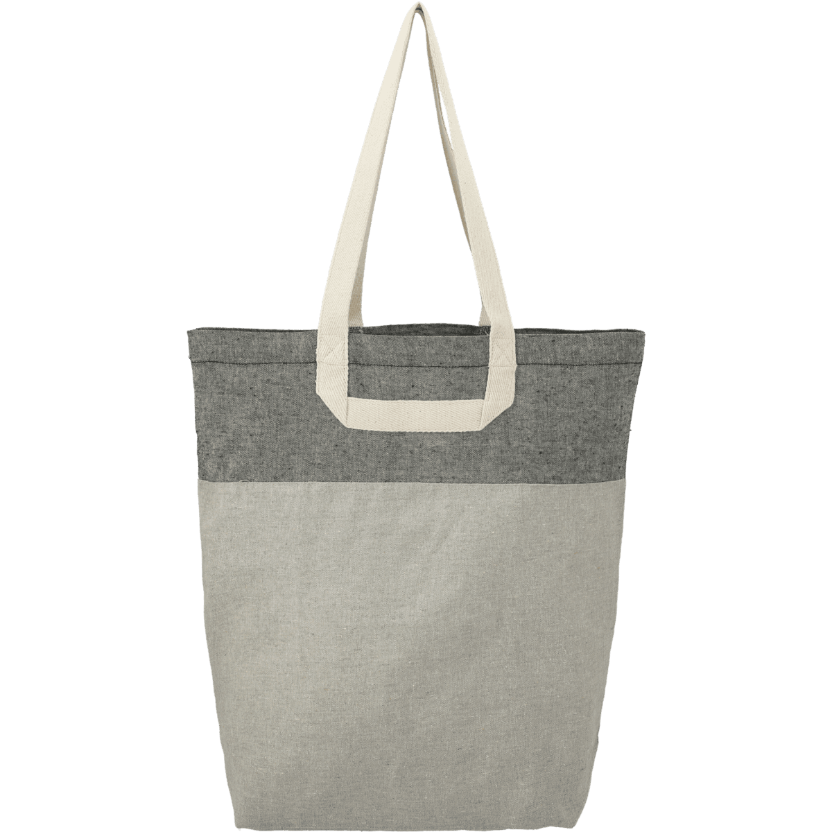 Promotional Recycled Cotton U-Handle Book Tote Personalized With Your ...