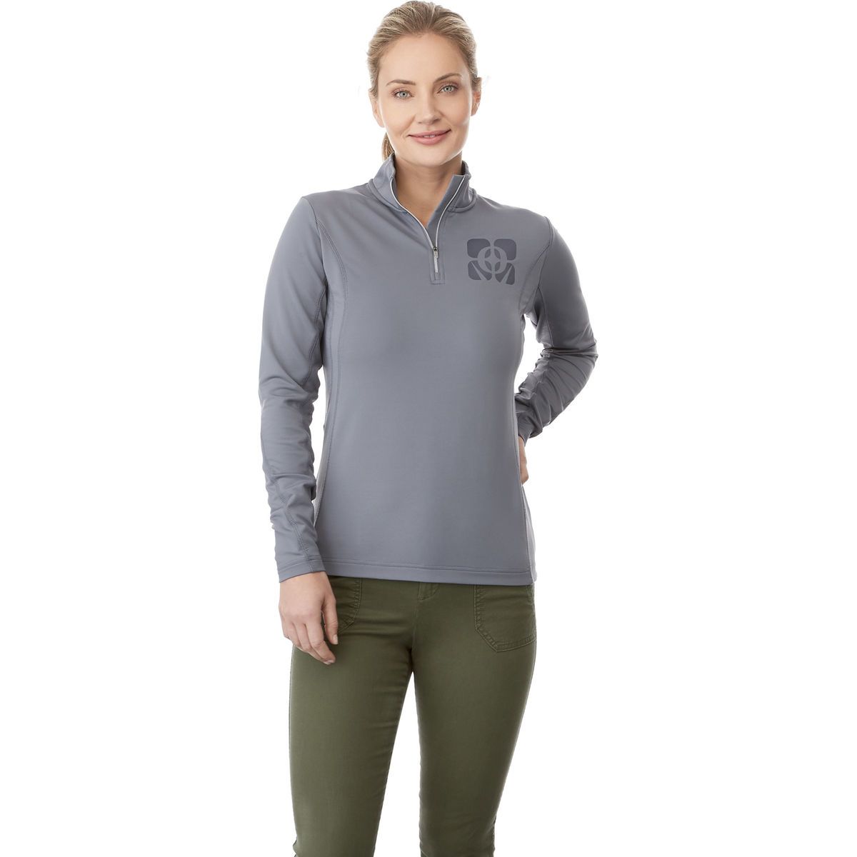 Women's caltech knit quarter zip | Corporate Specialties