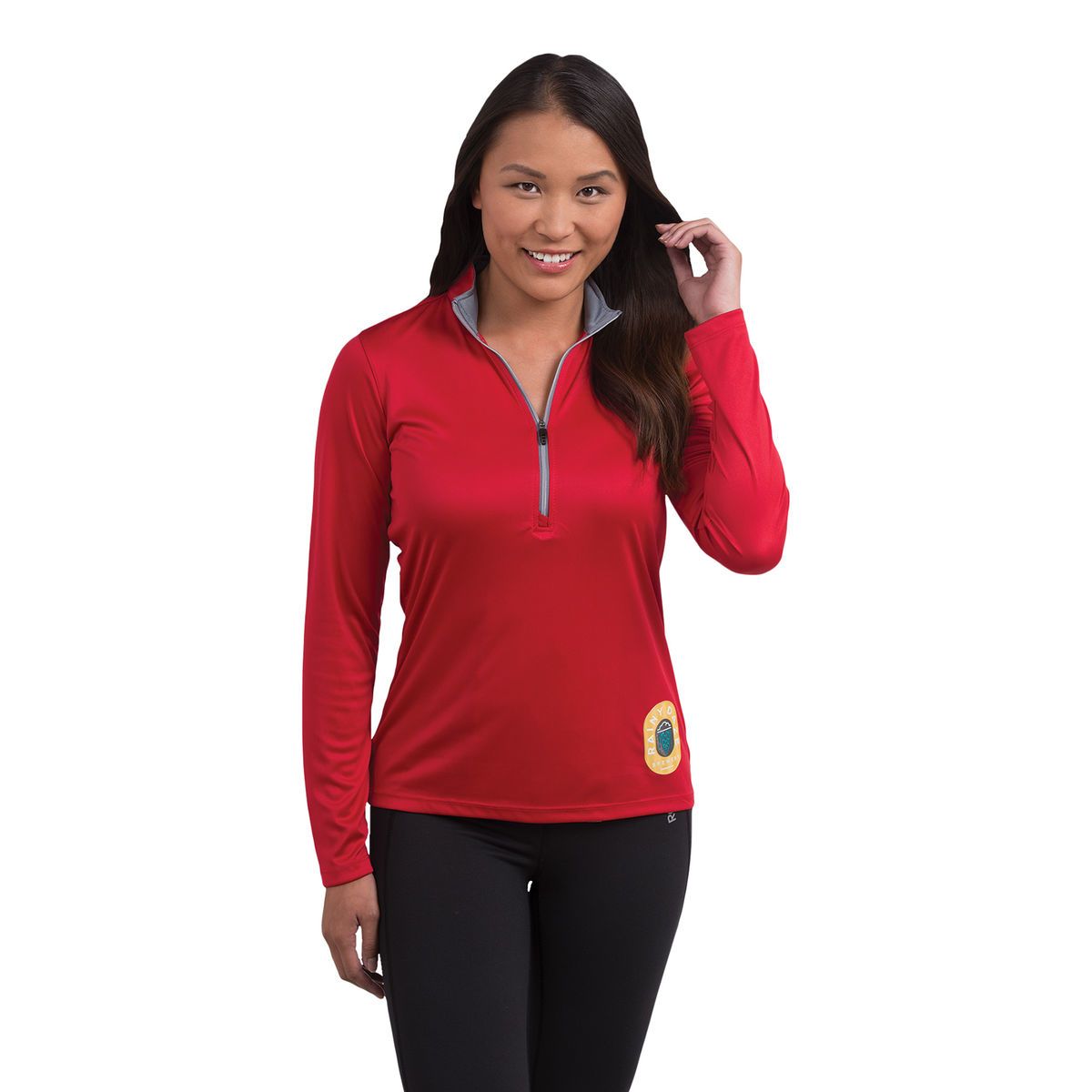 Women's vega tech half zip | Corporate Specialties
