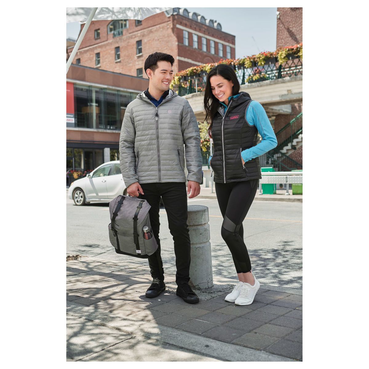 Promotional Women's junction packable insulated vest Personalized With ...