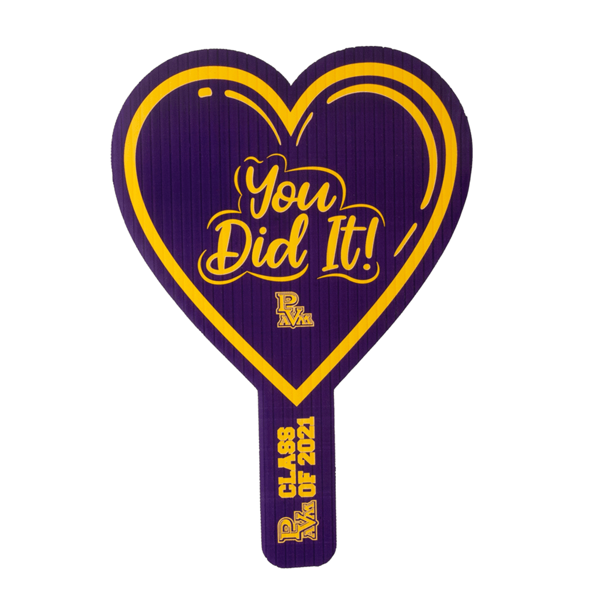 Promotional Heart shape hand fan Personalized With Your Custom Logo