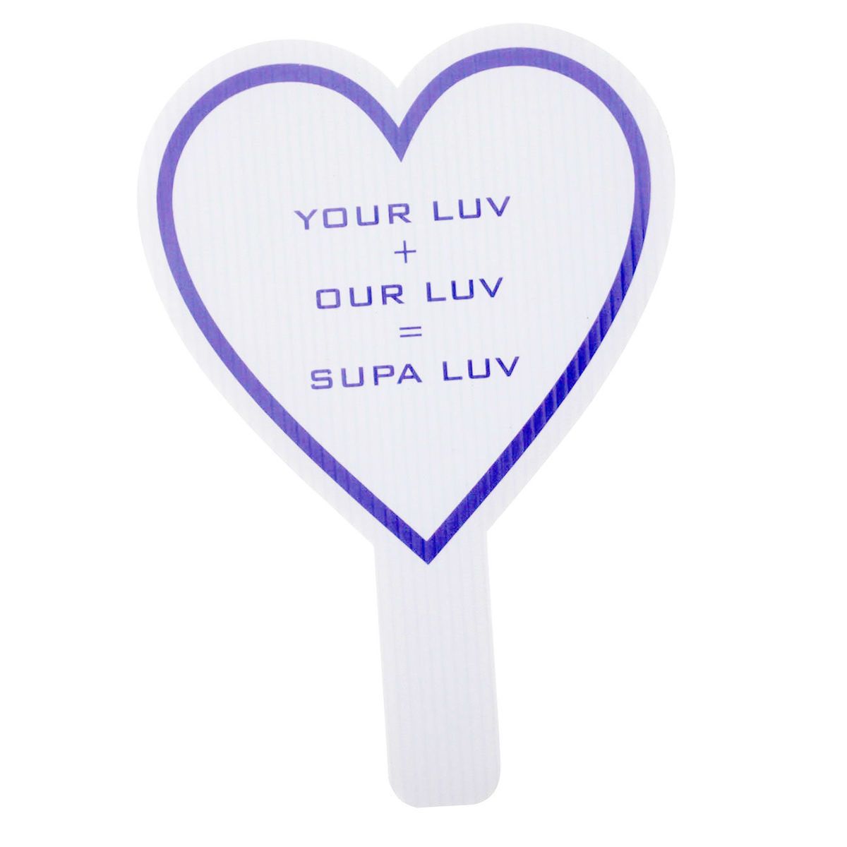 Promotional Heart shape hand fan Personalized With Your Custom Logo