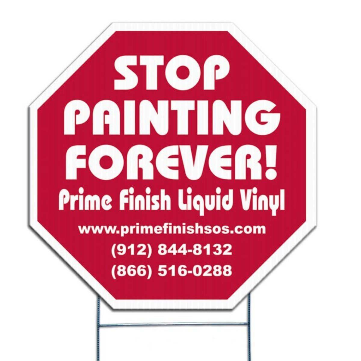 Custom Stop sign yard sign Brand Merch| BrandExtenders