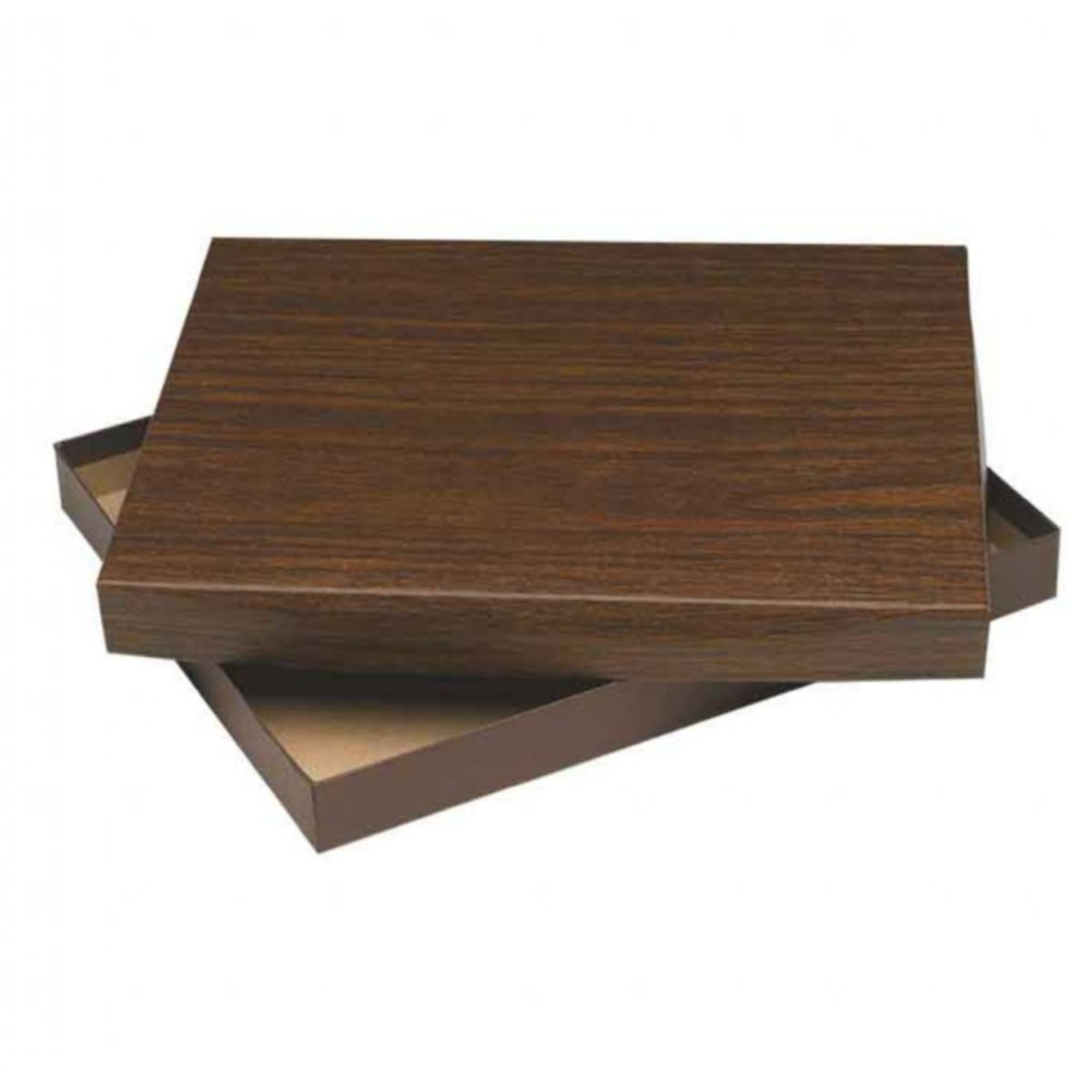 Walnut Foil Award Plaque Presentation Box | Coggins Promo