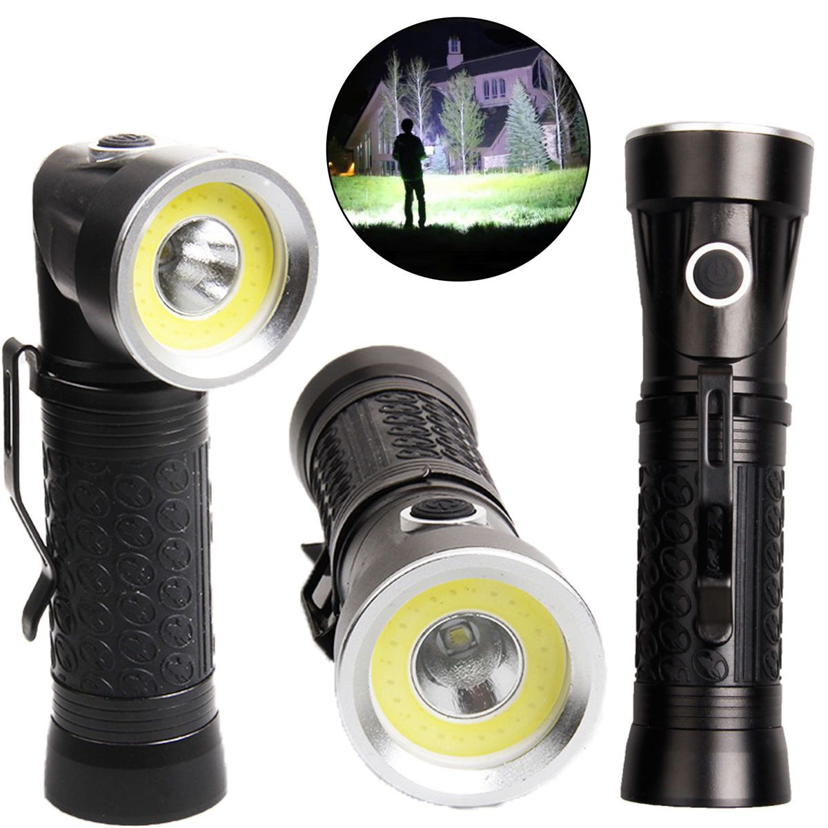 90 degree swivel flashlight | Corporate Specialties