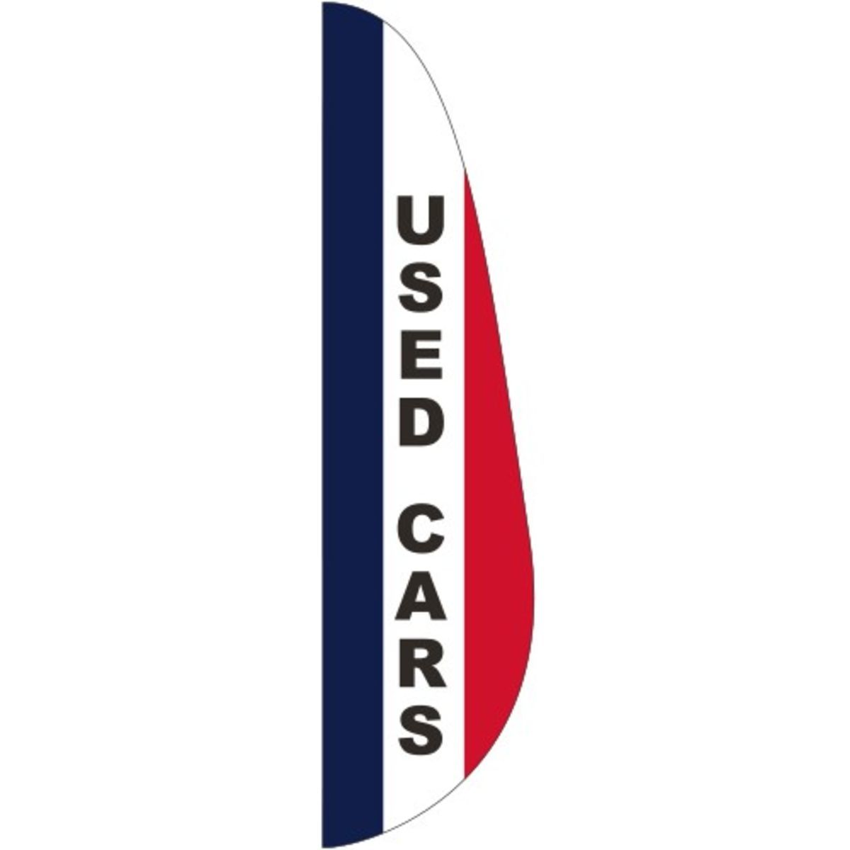 Used Cars 3 X 15 Message Feather Flag Order Swag