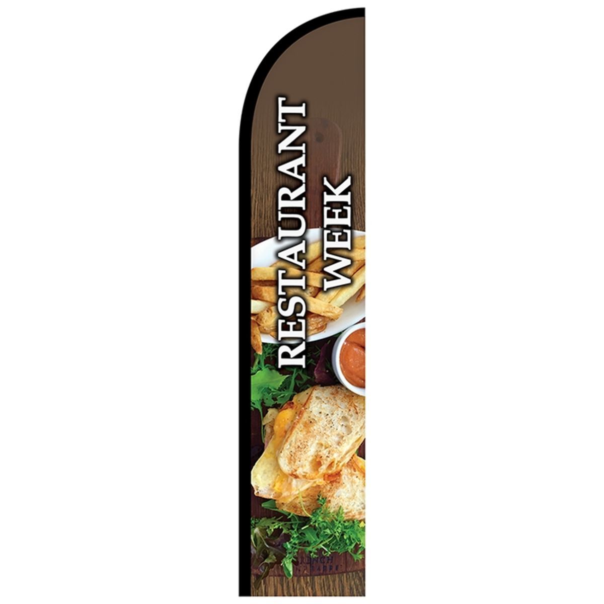 Custom 10' single reverse custom portable half drop banners ...