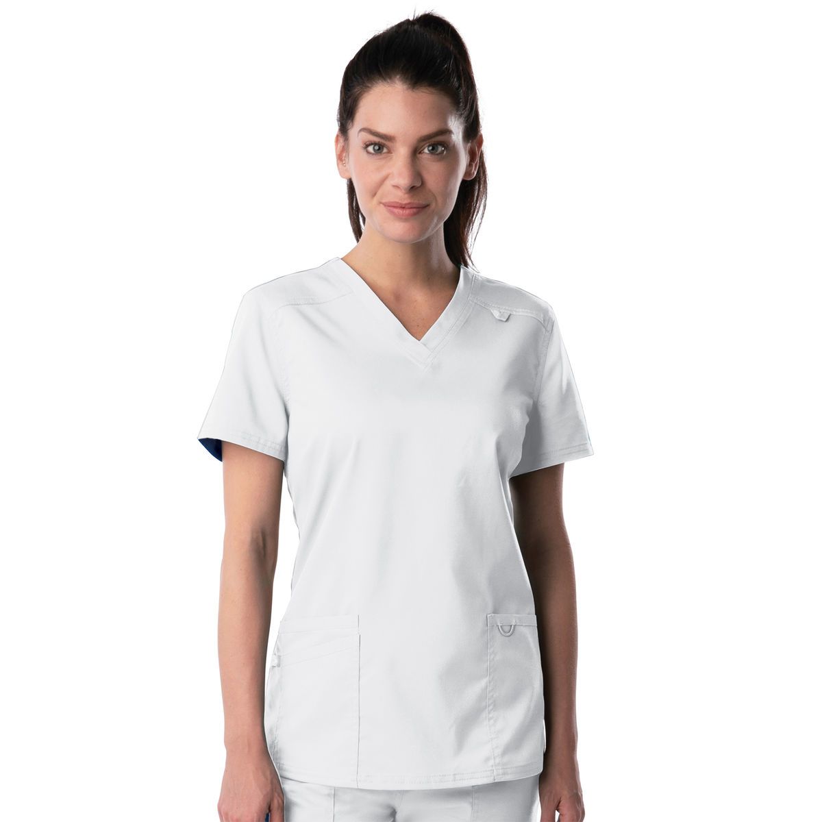 Landau - proflex - women's 3-pocket fade resistant v-neck scrub top ...