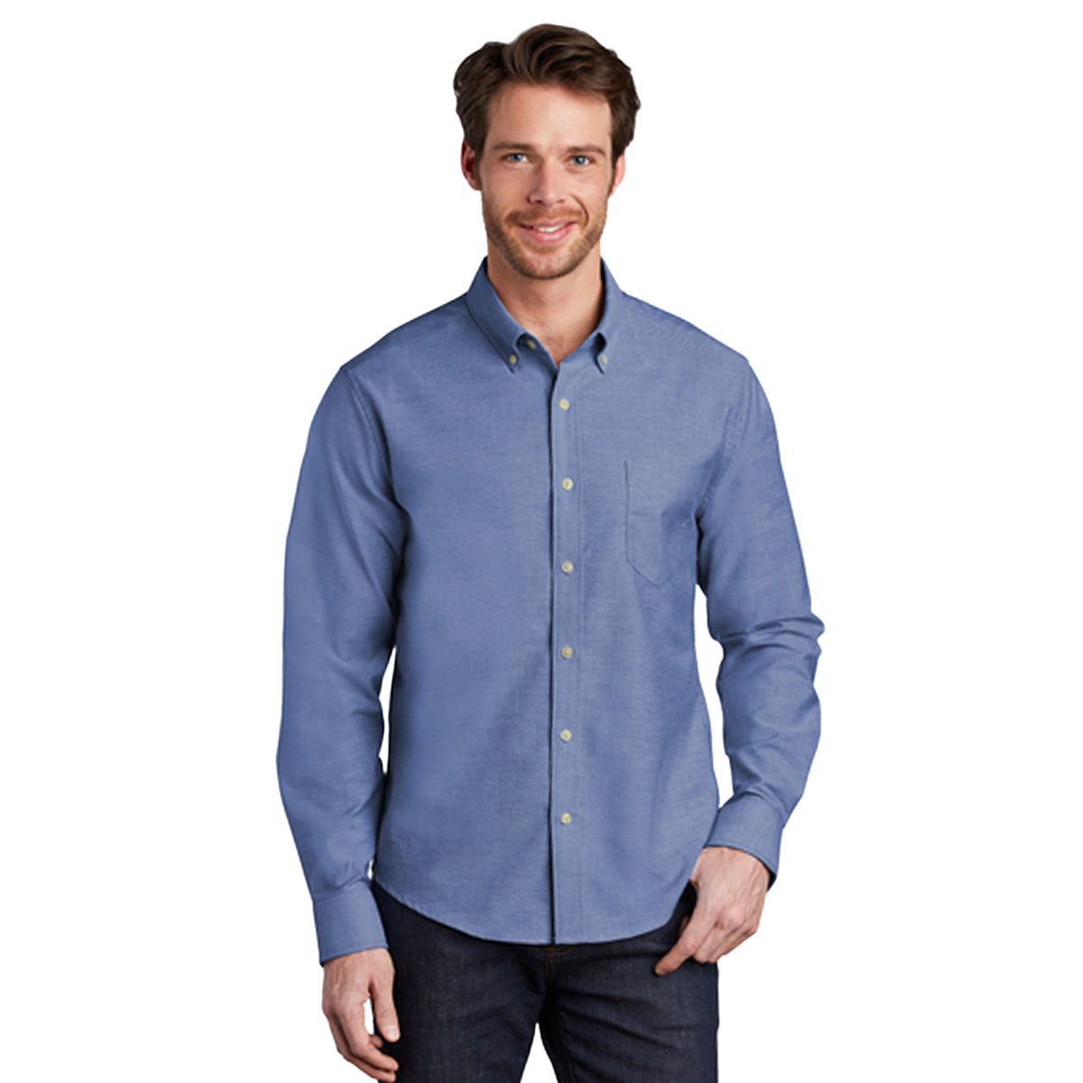 Promotional Port authority - woven shirts - men's untucked fit superpro ...
