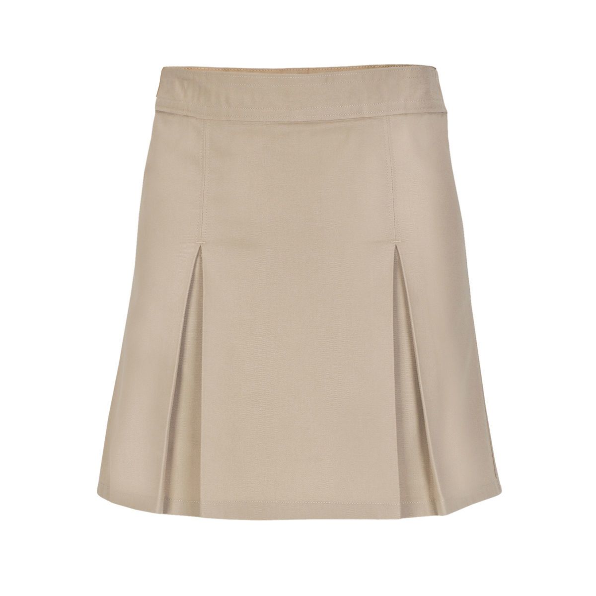 Classroom uniforms - girls' youth plus pleat front scooter | Corporate ...