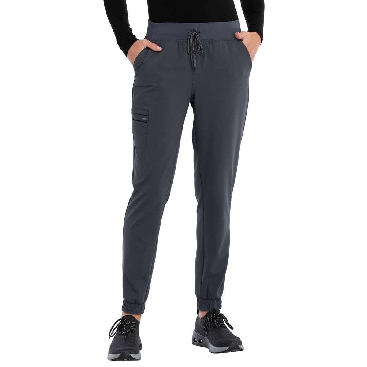 Cherokee - euphoria - tonal knit waistband mid rise jogger pant ...