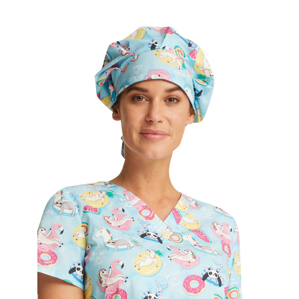 Promotional Cherokee Prints Unisex Bouffant Scrub Hat Personalized promotional-cherokee-prints-unisex-bouffant-scrub-hat-personalized