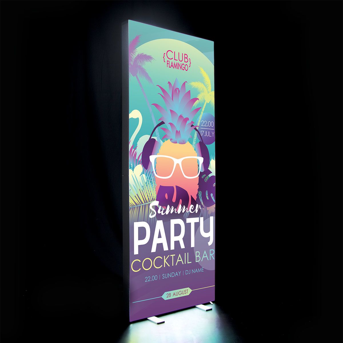 3' x 8' fusion glo display kit | Inkmule