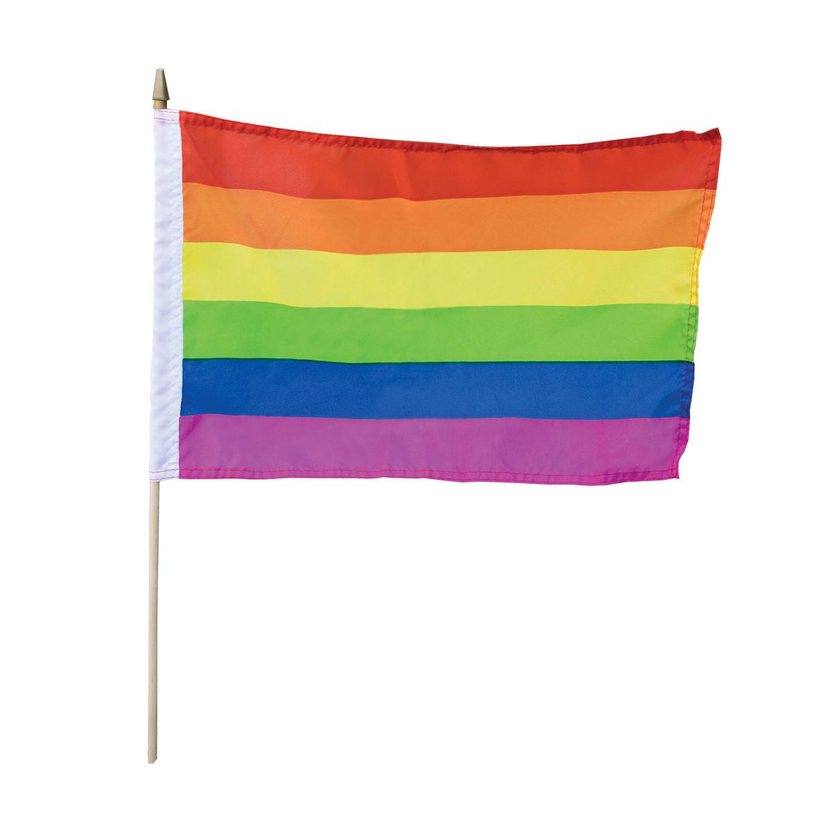 12" Pride Stick Flag | Inkmule