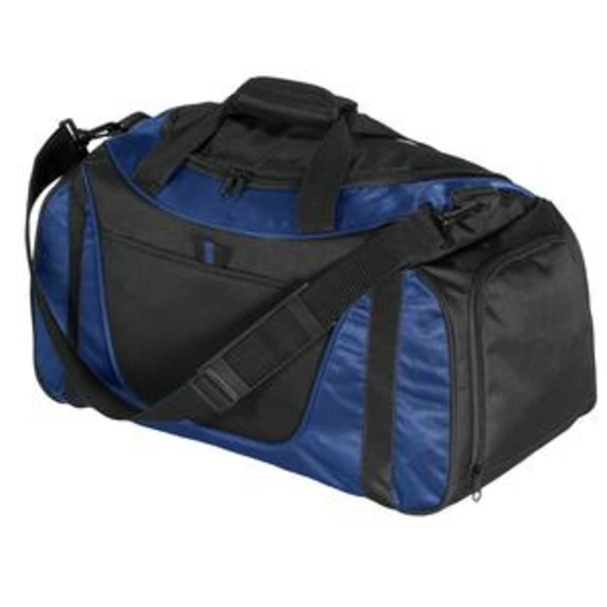 Port authority - small two-tone duffel. bg1040 | Sunrun Teams - Street