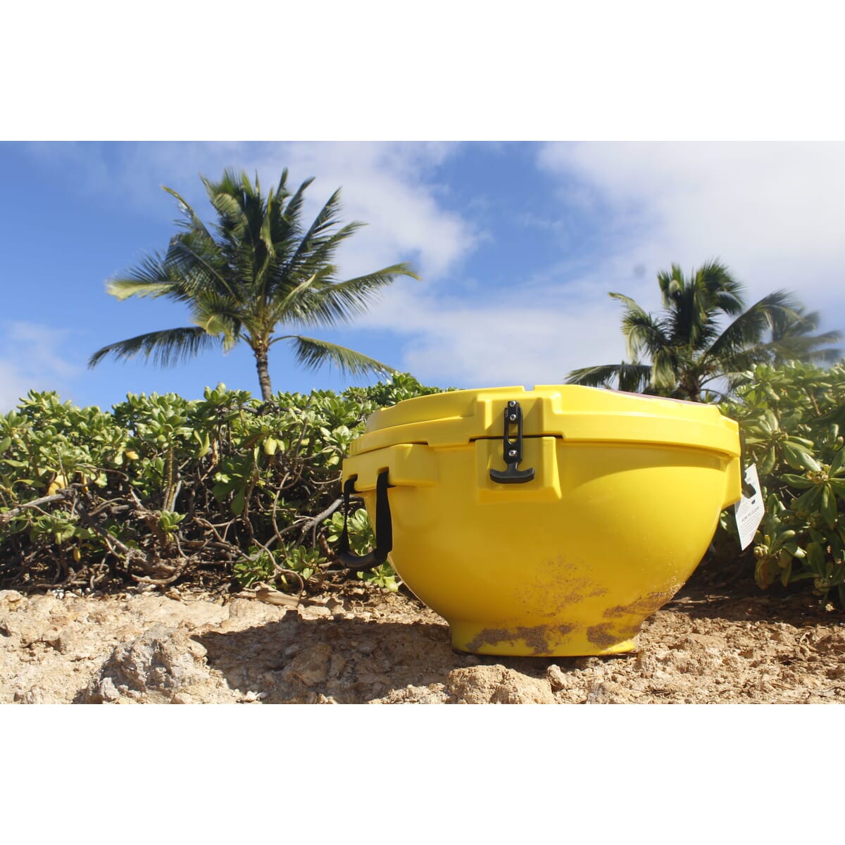 Custom Clam Cooler- Yellow Personalized With Your Logo | 1 min. qty.