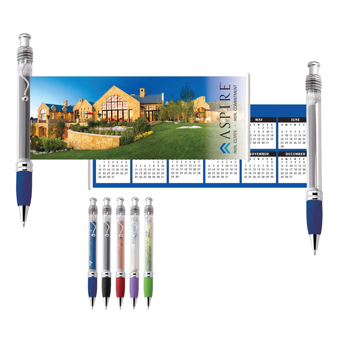 Scroll ballpoint pen/banner | Order Swag